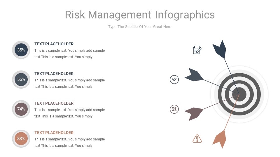 Risk Management PowerPoint Infographics Slides by SOOZ_ART | GraphicRiver
